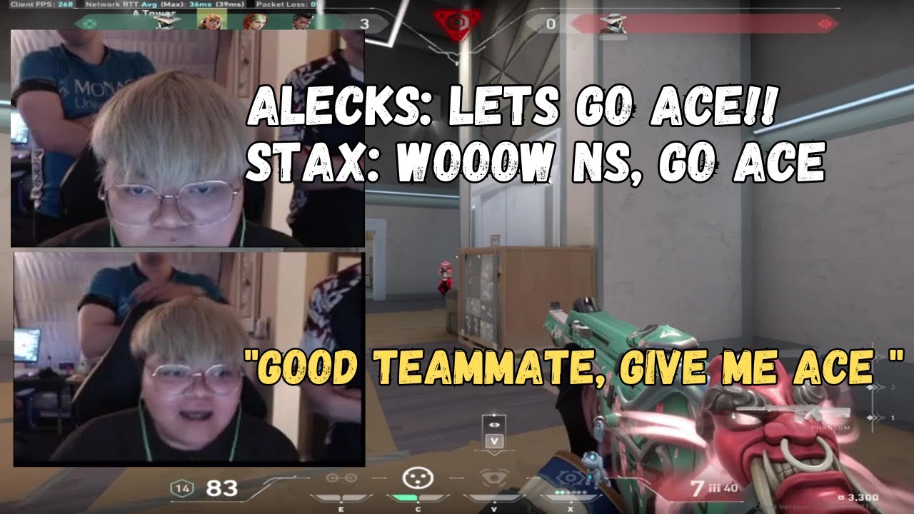 PRX Alecks & DRX Stax Watching PRX Divine Getting his ACE.. Jingg ...