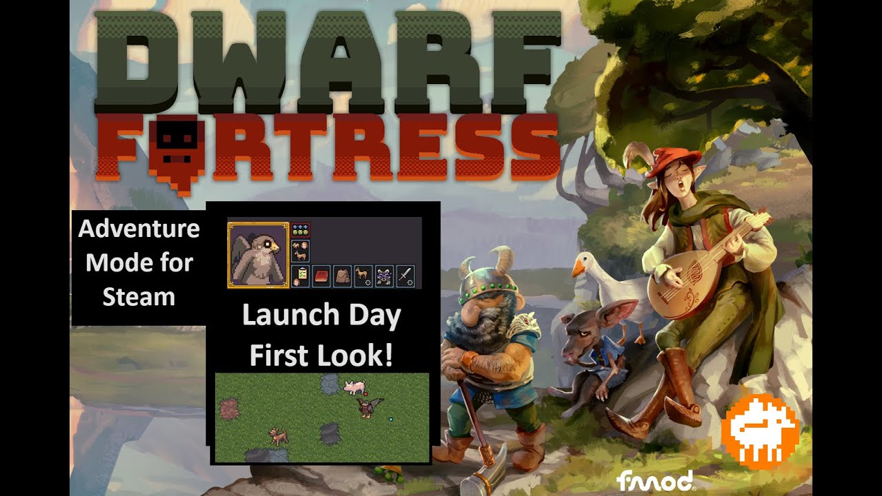 Dwarf Fortress Adventure Mode For Steam Youtube
