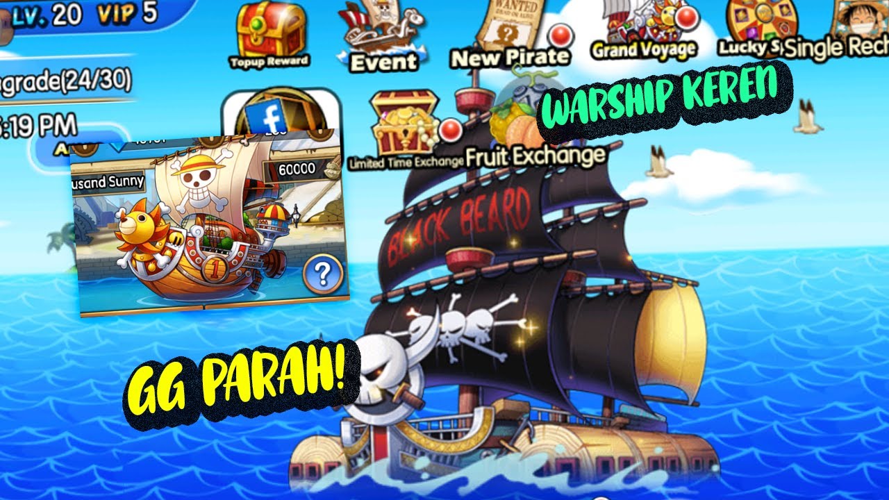 REVIEW WARSHIP GG! Sunny pirates Going Merry - YouTube