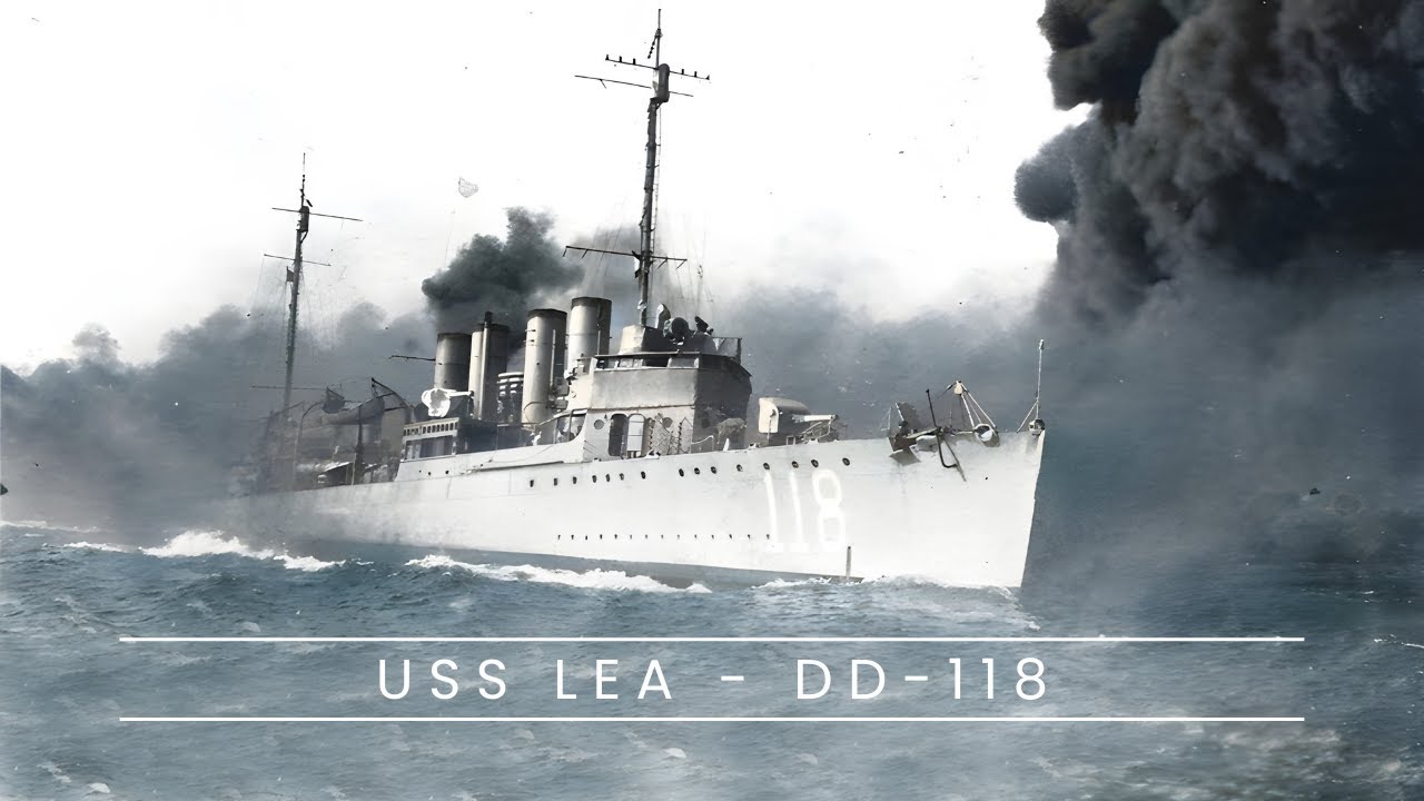 USS Lea - DD-118 (Destroyer) - YouTube