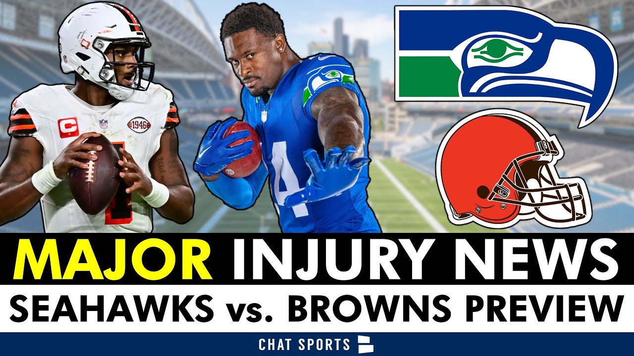 MAJOR Seahawks Injury News Ahead Of Seahawks vs. Browns + Prediction ...