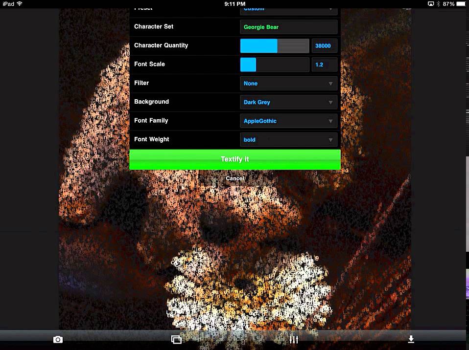 Textify app example from my NAEA15 presentation - YouTube