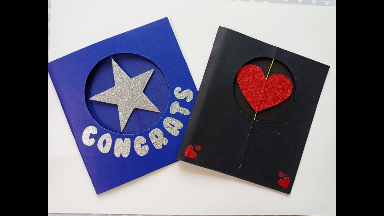 DIY Spinning Card| Congratulations Card| Handmade Greeting Card ...