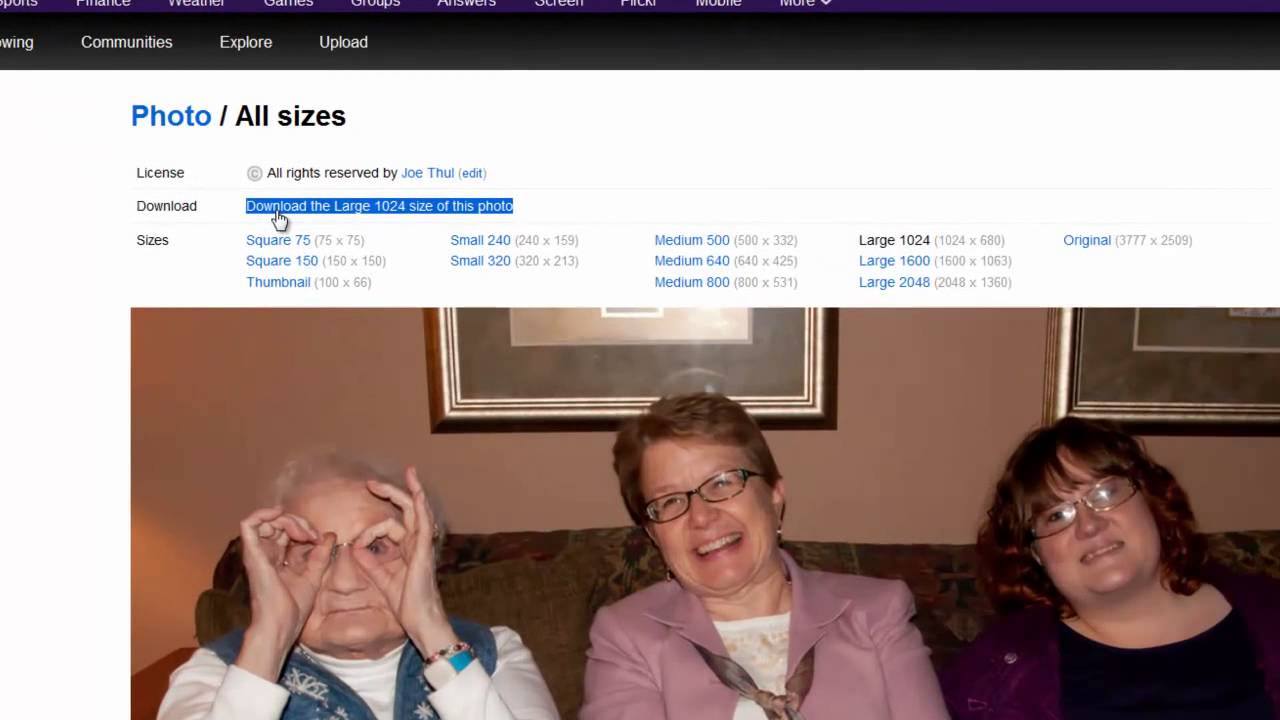 How To Download Shared Photos From Flickr YouTube How To Download Shared Photos From Flickr YouTube