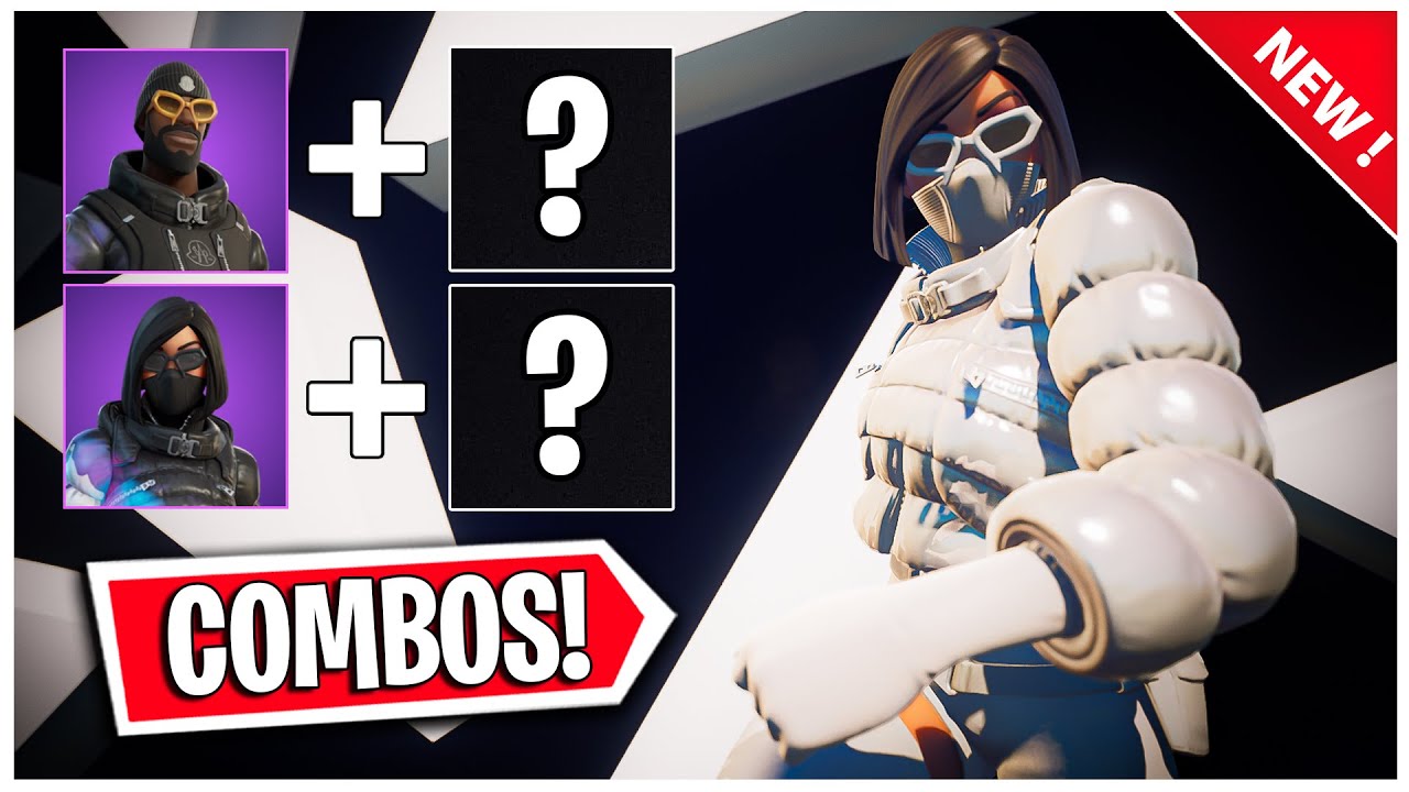 *NEW* MONCLER Skins COMBOS in Fortnite - Andre & Renee - YouTube