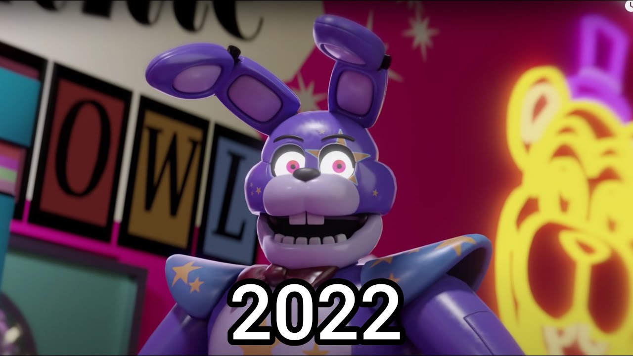 Evolution of Bonnie FNAF - YouTube