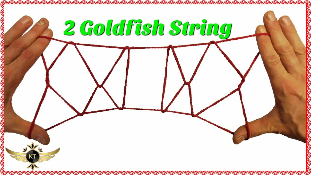 Making of 2 Goldfish String | Gold Fish String Tutorial | # ...