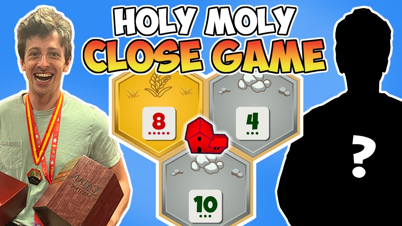 1v1 Ranked Catan Game - HOLY MOLY CLOSE GAME - YouTube