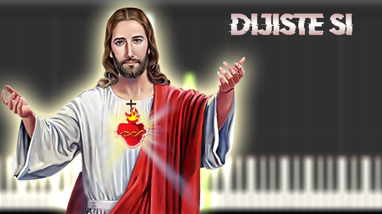 Dijiste Sí - La Anunciación y Luispo | Instrumental Piano Tutorial ...