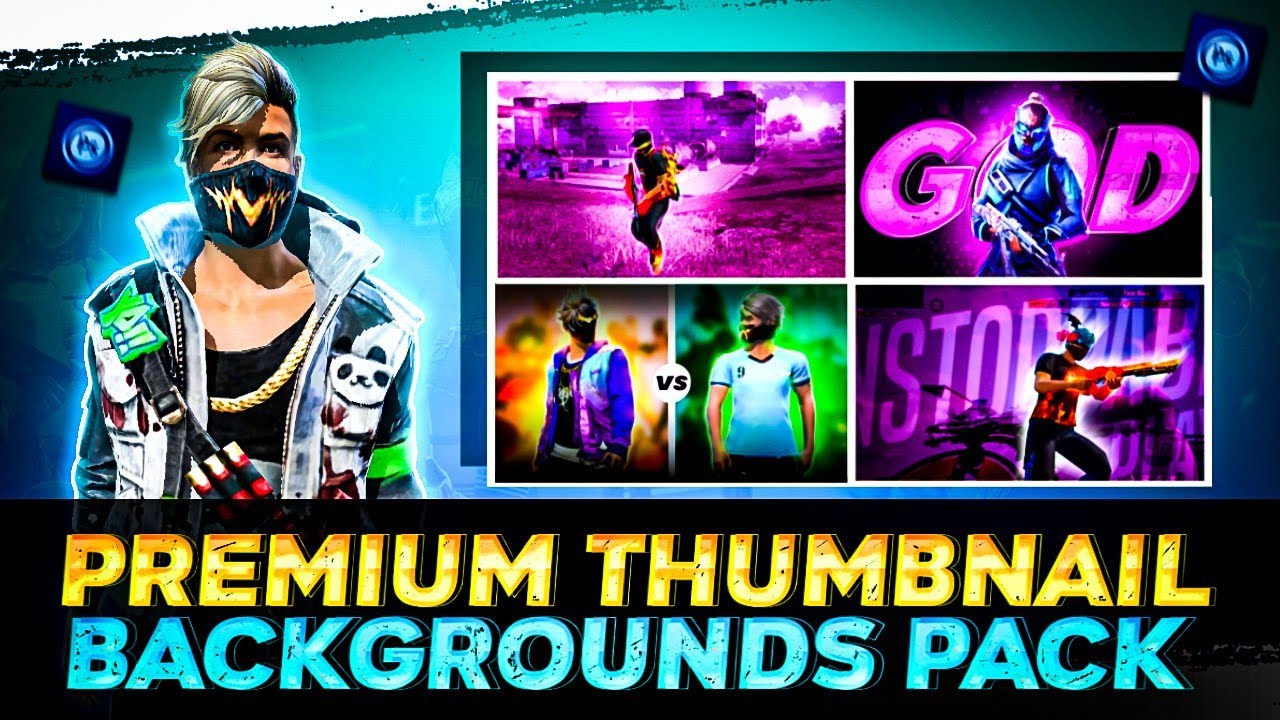 FREE FIRE PREMIUM THUMBNAIL BACKGROUND PACK || FREE FIRE. GFX PACK ...