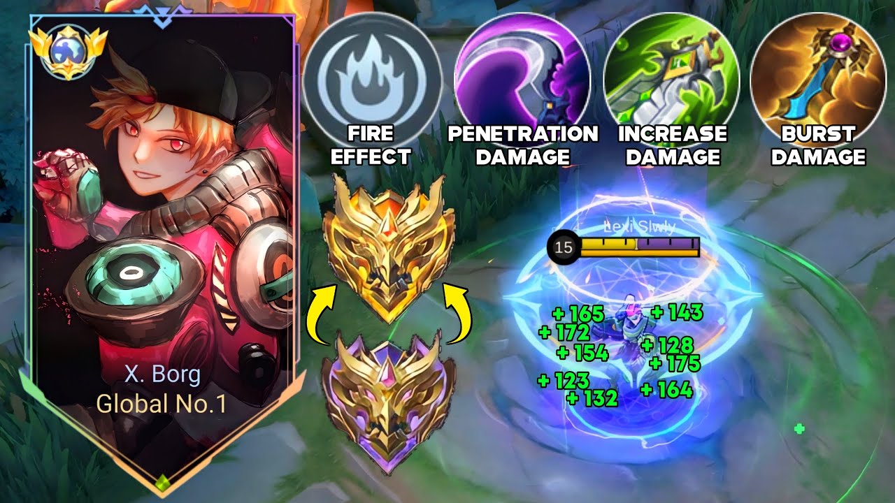 X BORG BEST GUIDE TO RANK UP FASTER IN 2024 🔥(recommended build ...