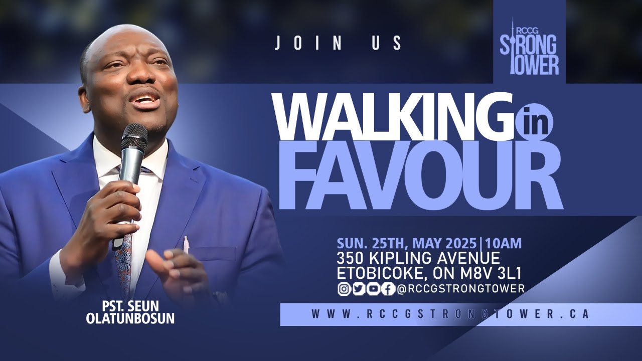 WALKING IN FAVOUR - YouTube