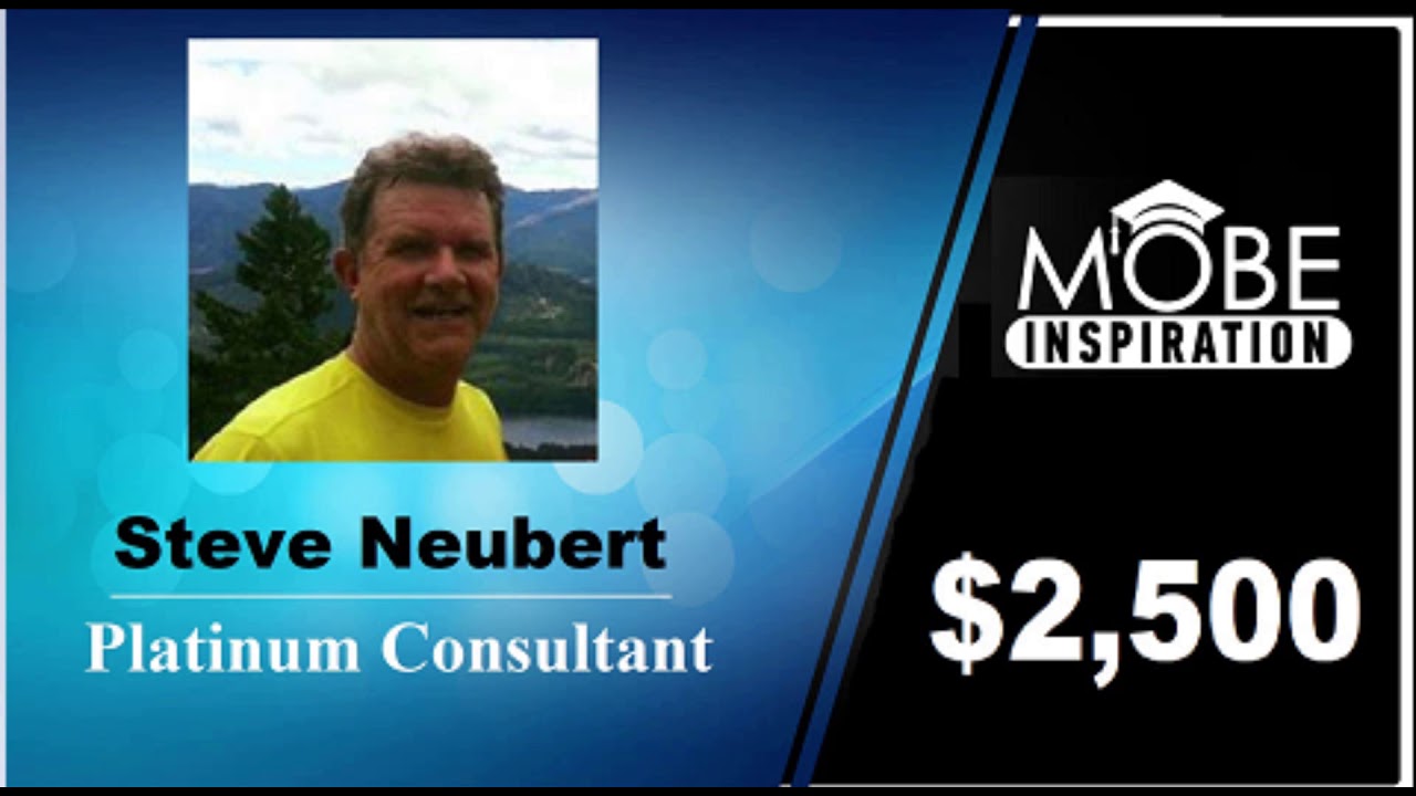 Platinum Consultant Steve Neubert Earns $2,500 - YouTube