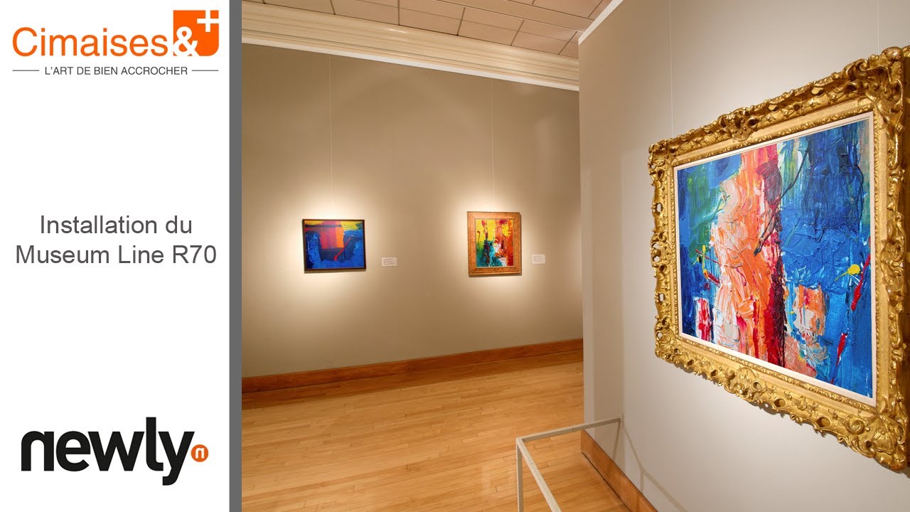 La cimaise pour les galeries est les musées - Museum Line de Newly ...