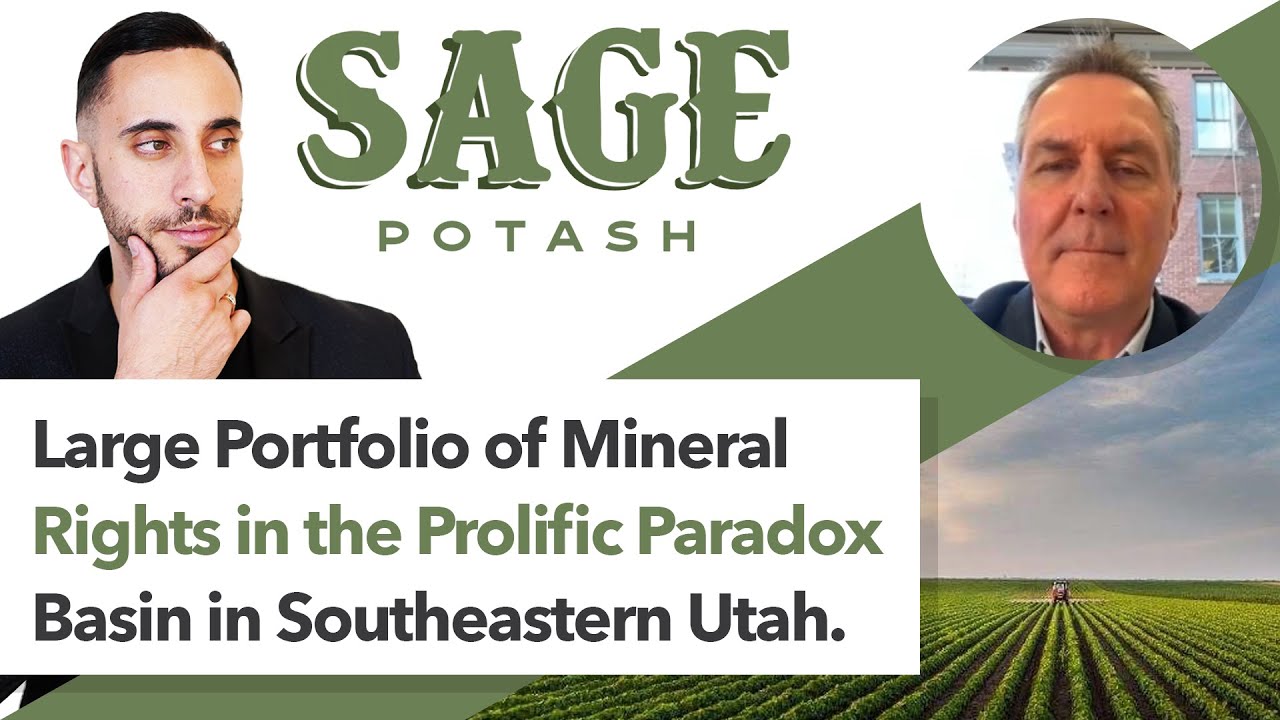 One Unique Potash Stock To Watch Now? SAGE Potash CEO Interview (TSXV ...