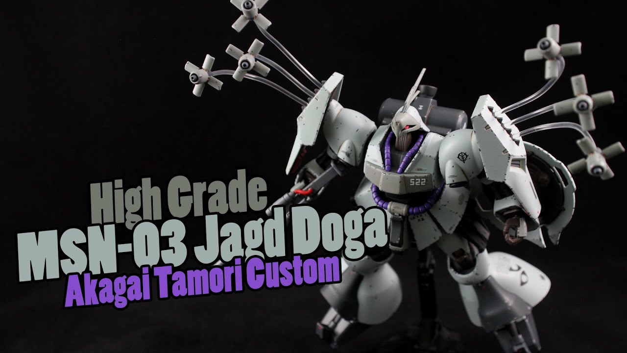 190 - HGUC MSN-03 Jagd Doga (Final Review) - YouTube