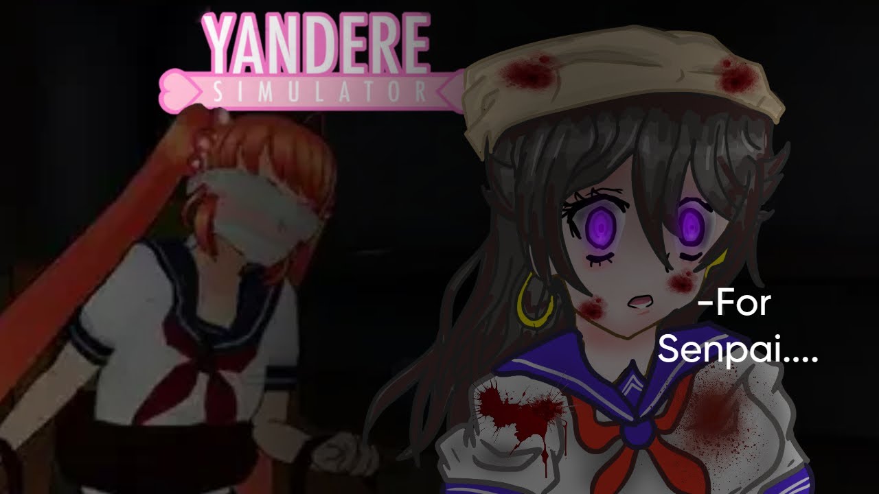 PLAYING YANDERE SIMULATOR AND MAKING A SLAVE KILL OUR RIVAL - YouTube