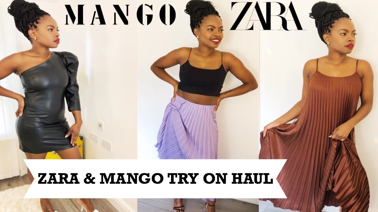 ZARA & MANGO TRY ON HAUL *SUMMER SPRING* COLLECTION *SALE & NEW IN ...