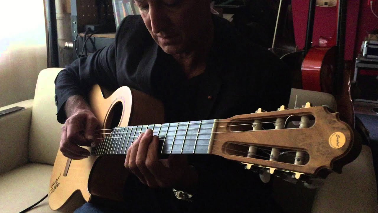 Daniel Stark guitar model "JAZZ with Carlos VIP pickup - YouTube