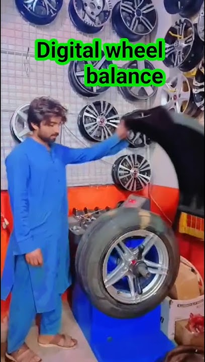 Luxury wheels balancing - YouTube