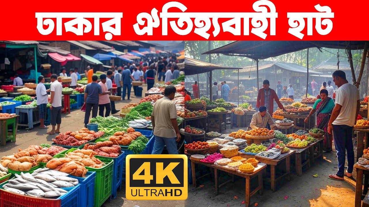 মেরাদিয়া হাট | Village market | Traditional village market of ...