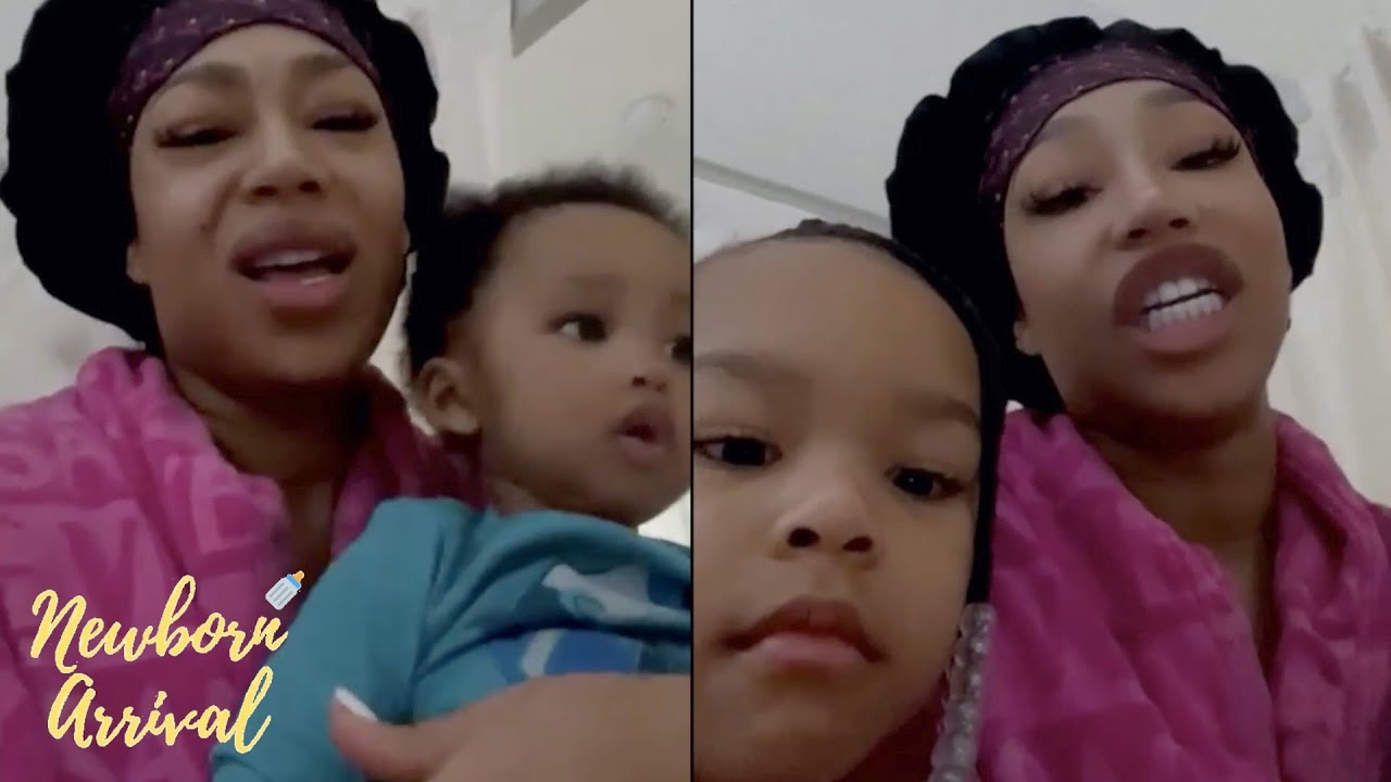 Jessica Dime's Son Wisdom Kicks Her Phone During Promo For New Show! 🦶🏾 ...