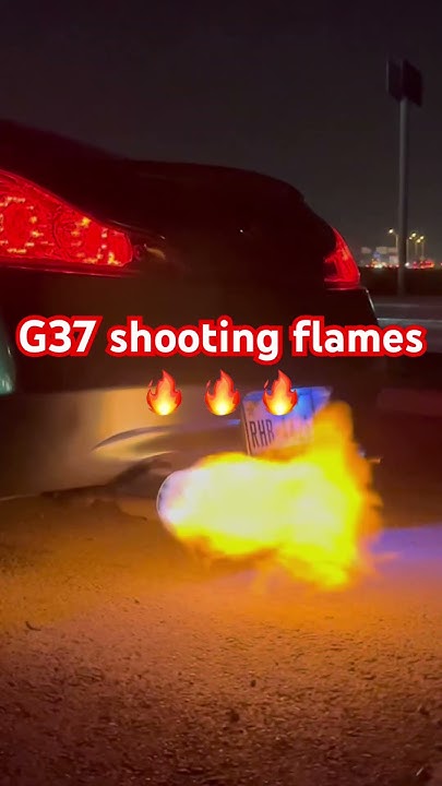 G37 shooting flames🔥🔥🔥 - YouTube