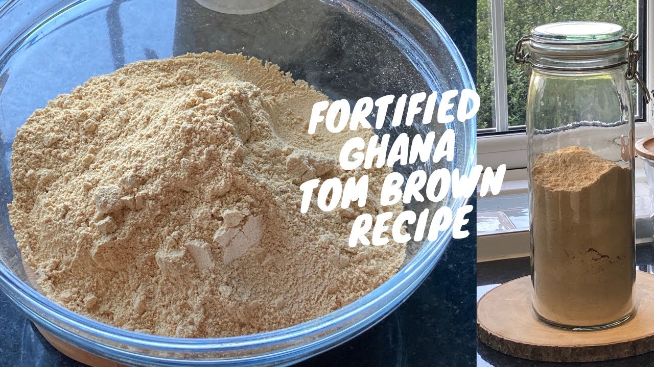 Fortified Ghana Tom Brown recipe | Aftrad Village Kitchen - YouTube