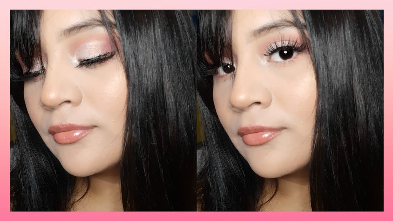 PINK MAKEUP TUTORIAL/ MAQUILLAJE EN TONOS ROSAS/ MARIAALREVÉS ♡ - YouTube