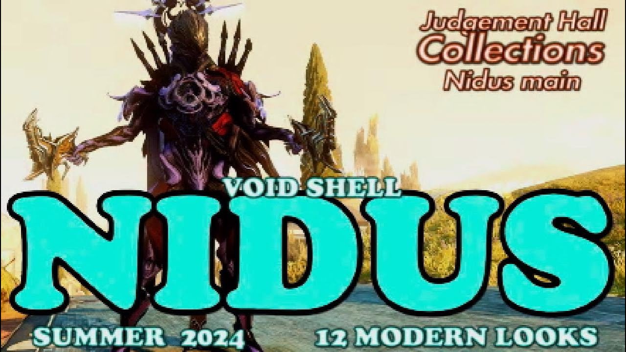 Nidus Voidshell Fashionframe Summer 2024 Warframe - YouTube