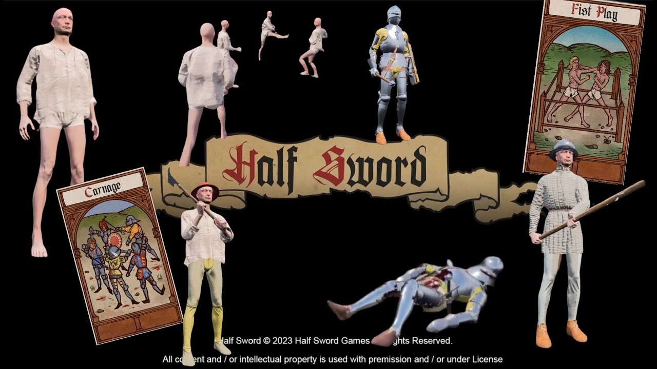 How to play Half Sword// NEW game about MEDIEVAL FIGHTS - YouTube