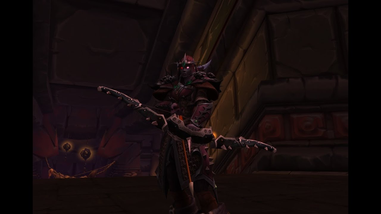 World Of Warcraft: Astral Light Bow Drop - YouTube