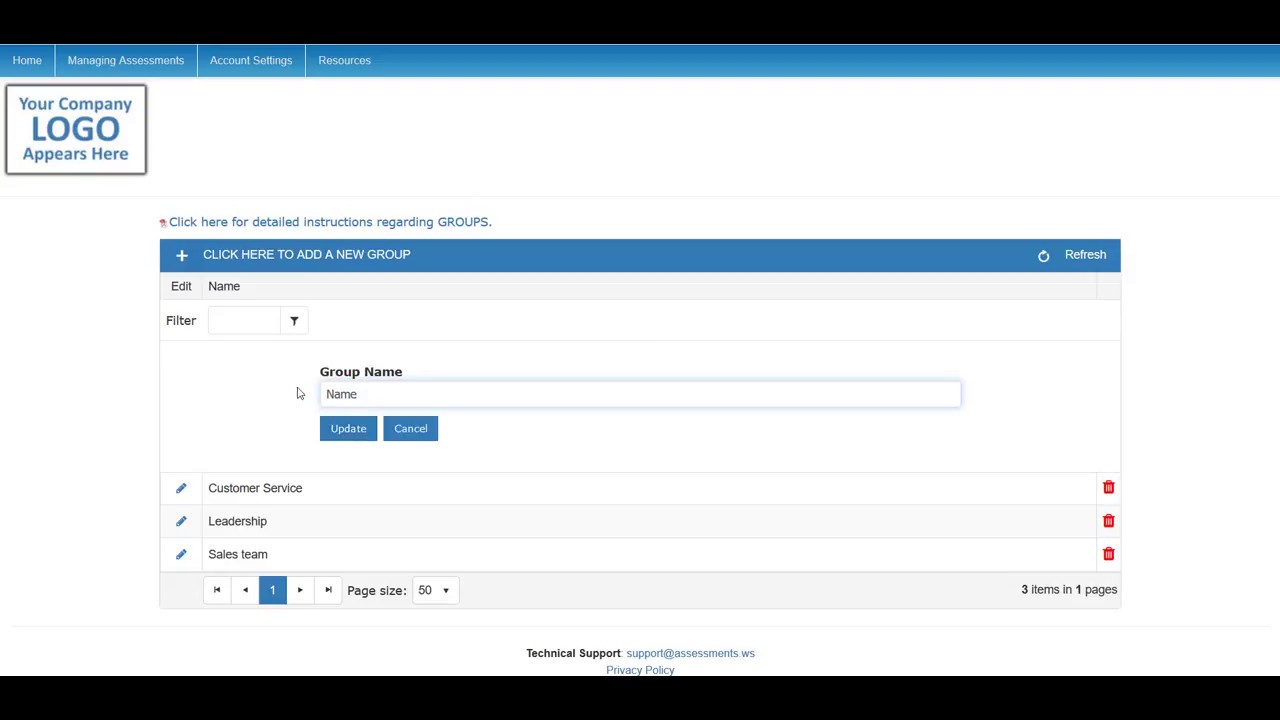 Assessment Access Links - YouTube
