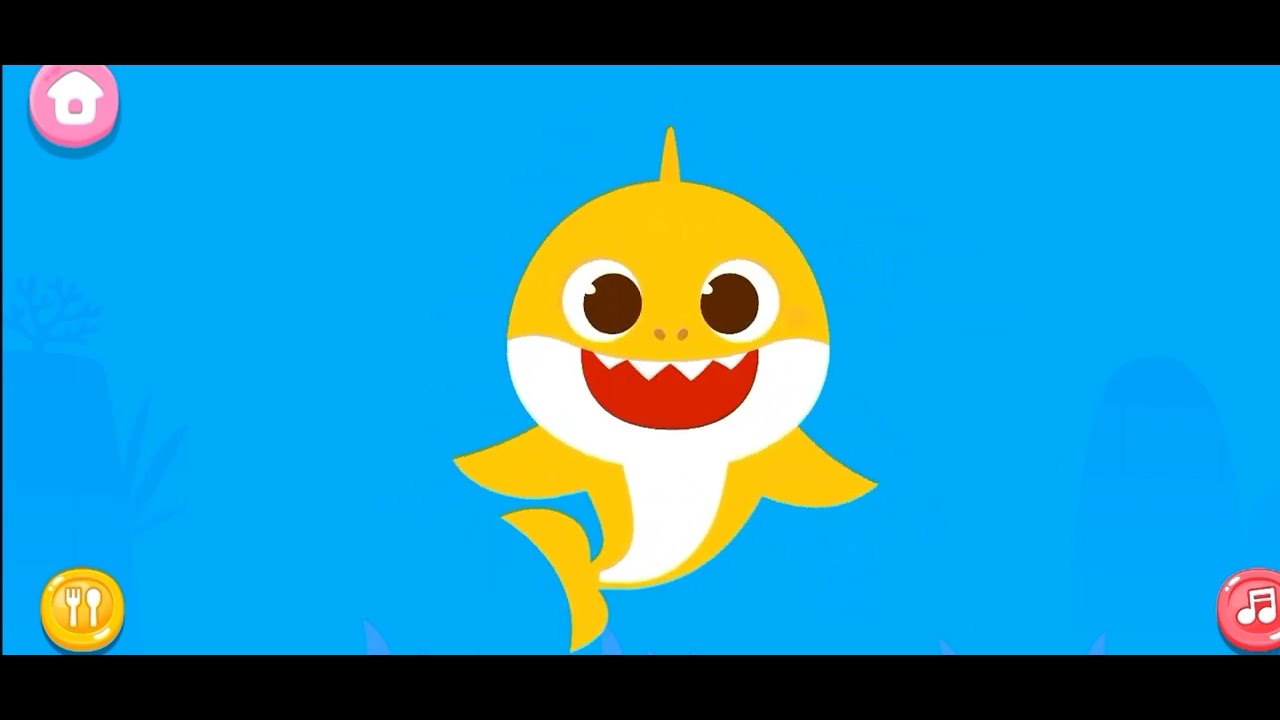 Baby shark yum yum food is ready/kid kiss - YouTube