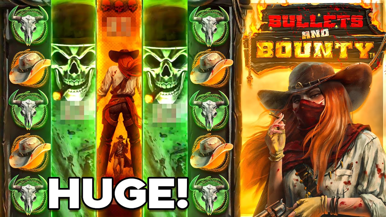 CRAZY WINS From BULLETS AND BOUNTY SLOT!! - YouTube