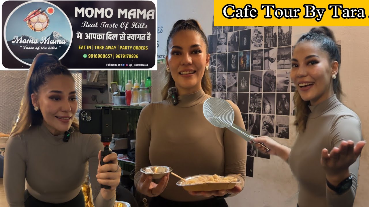 Momo mama cafe Tour By Tara Mam 😍 - YouTube