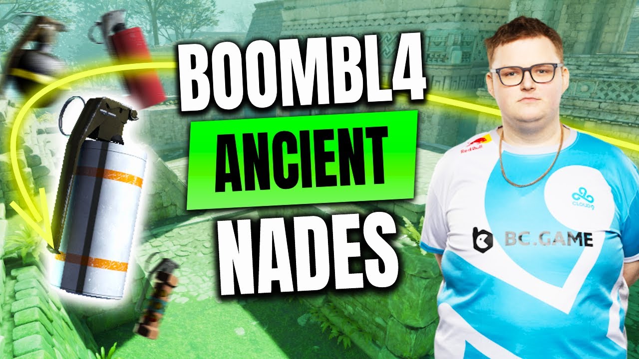 Boombl4 Ancient Nades - Utility POV vs Faceit | CS2 PGL CS2 Major ...