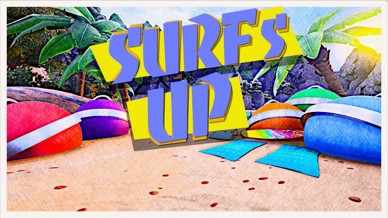 Crazy Surfing Map in Fortnite Creative! (Color Drop) - YouTube