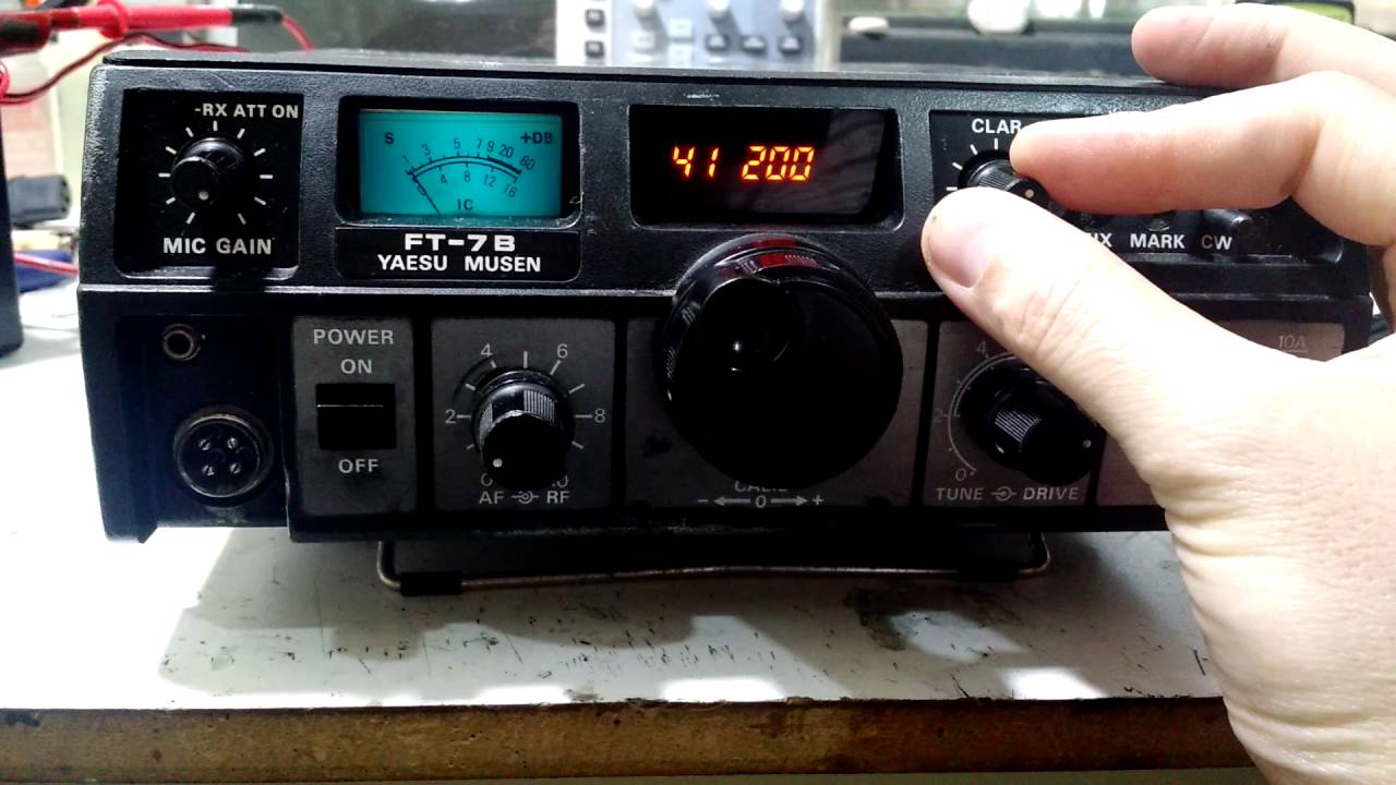 Yaesu Ft 7 Yaesu FT 7 B Sent Into The Shack With A Recap Kit That The