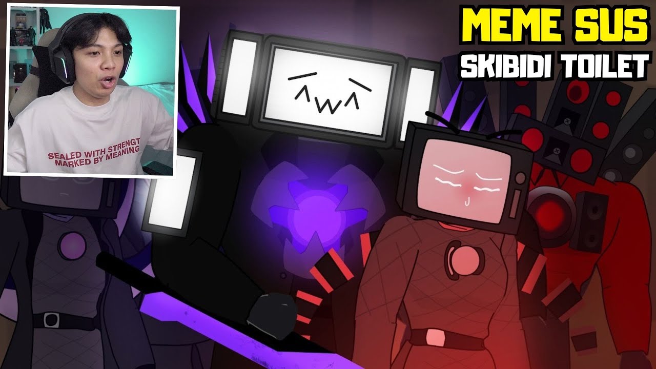 React MEME SUS Skibidi Toilet TERBARU! Moment Sus Titan Tv Man~ - YouTube