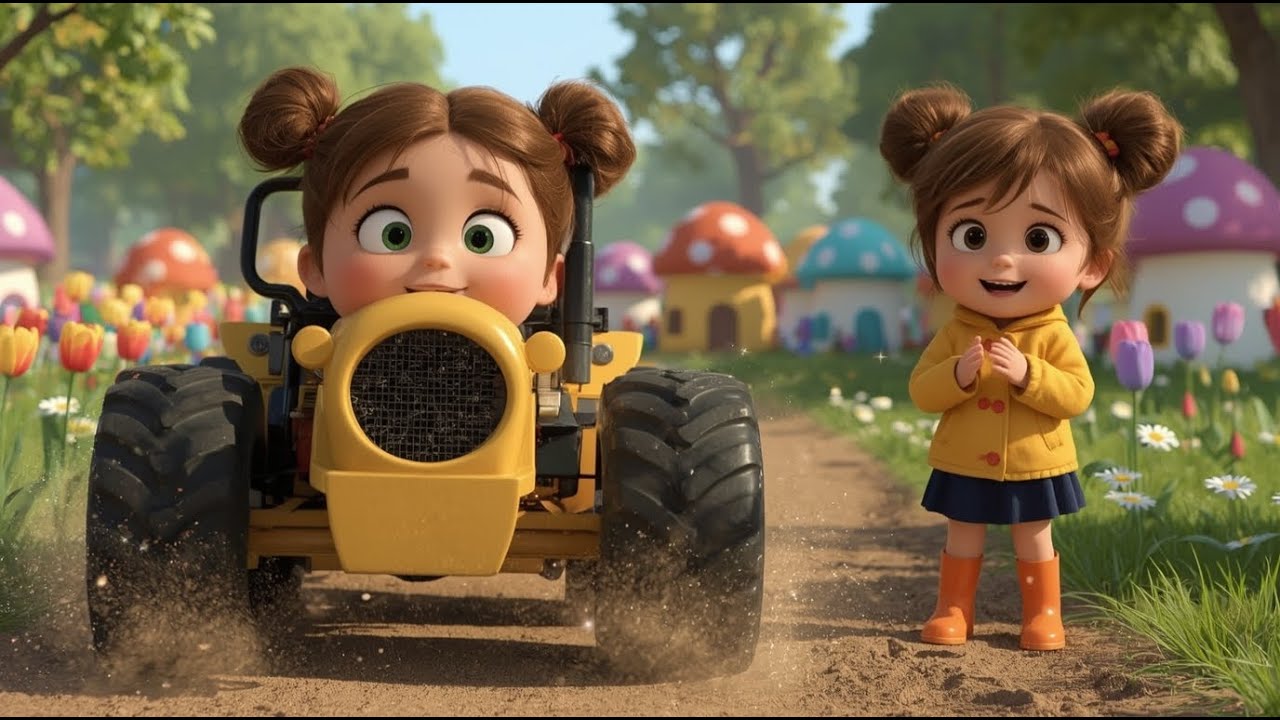 Rumble Rumble Goes the Digger | Exciting Construction Song for Kids ...