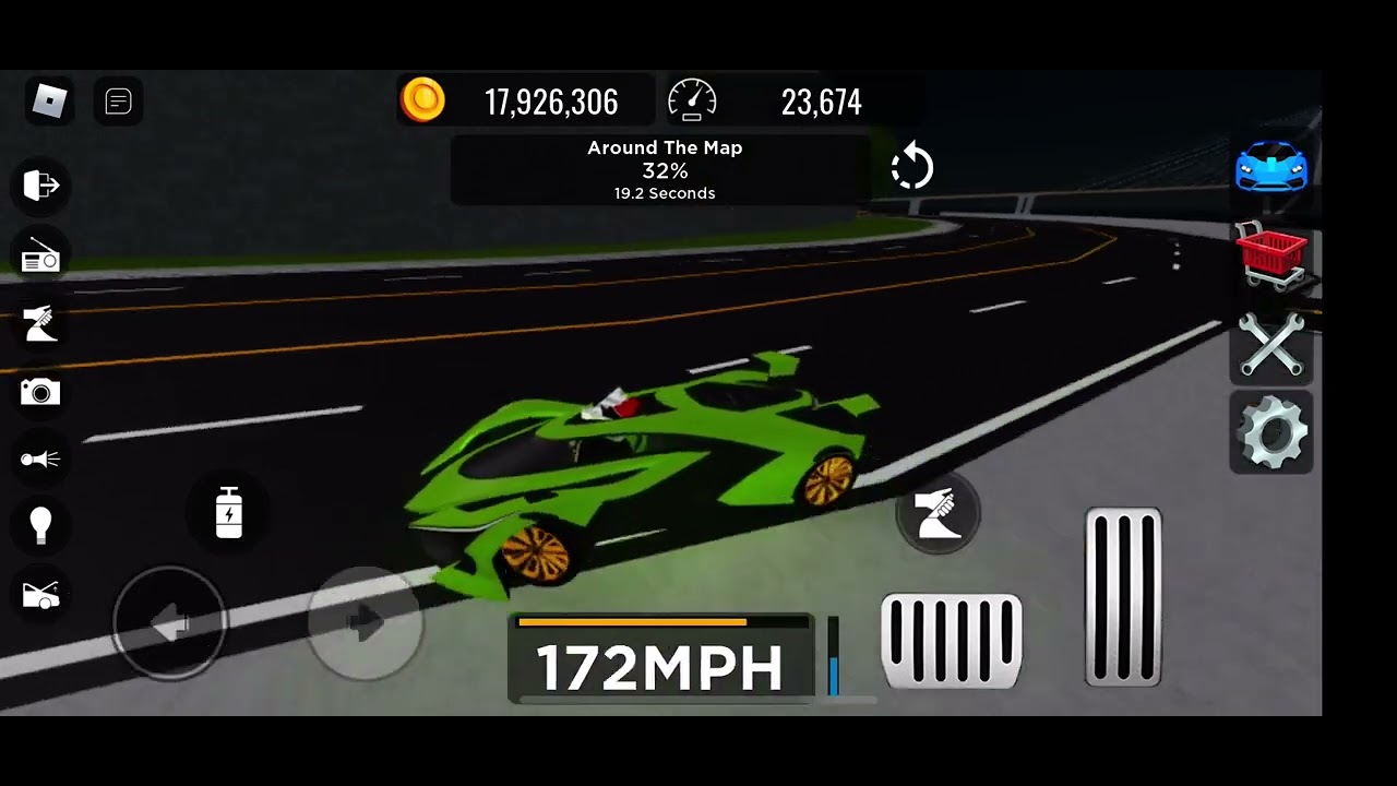 Lamborghini vision gt vehicle legends around the map race fastest time ...