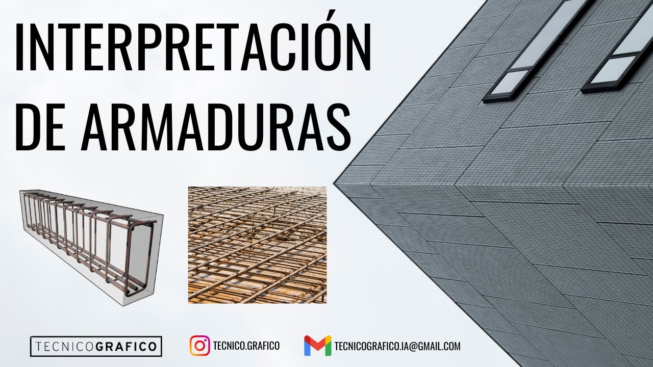 Interpretación de Armaduras Planos de Hormigón Armado - YouTube