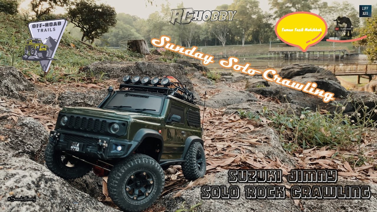 RGT Jimny 136100 V3 | Solo Rock Crawling | #RGT136100V3 | 1/10 Scale Rc ...