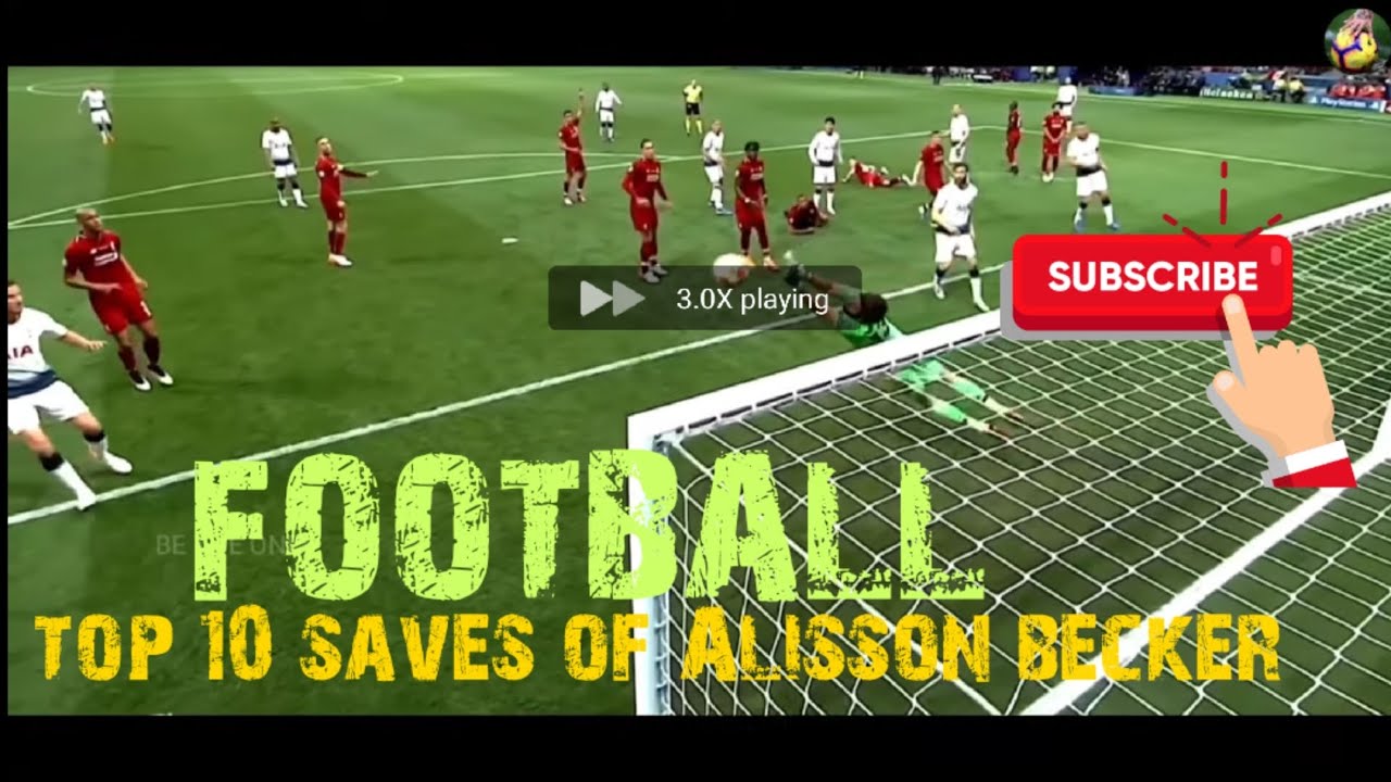 Top 10 Saves of Alisson Becker in Football History 🔥🔥🔥 - YouTube
