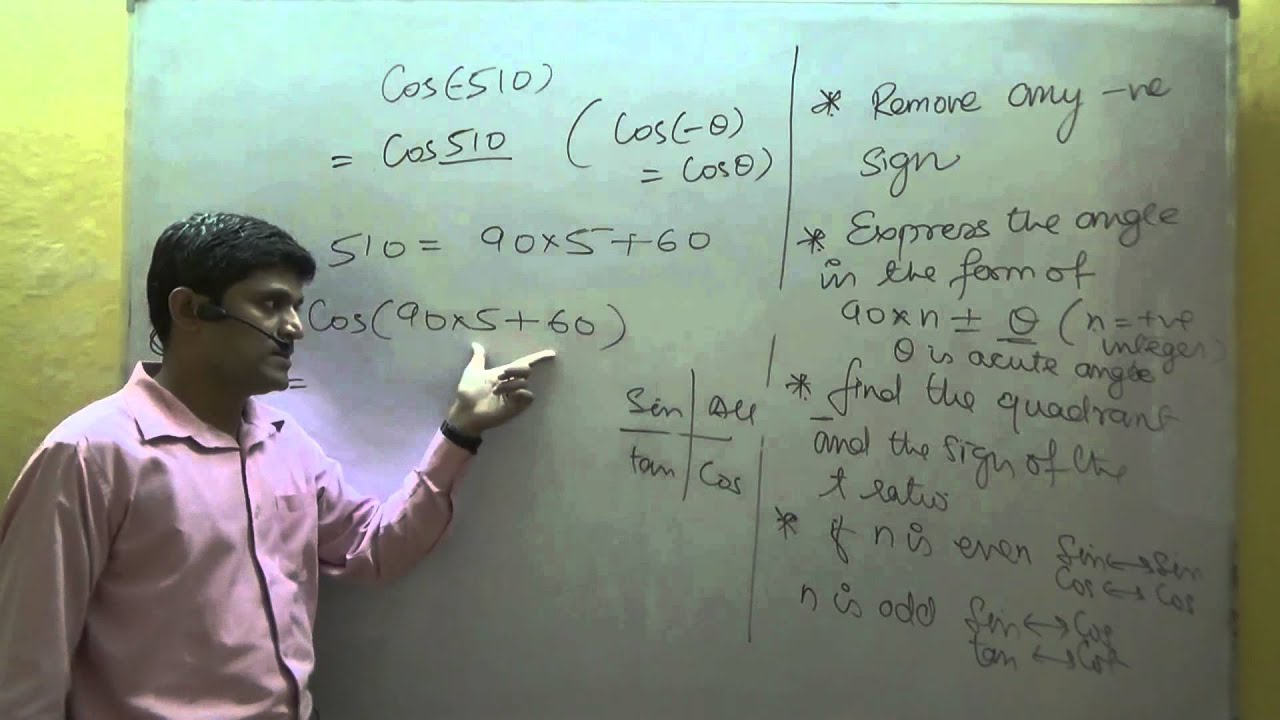 Class 11 Maths CBSE Trigonometry 07 - YouTube