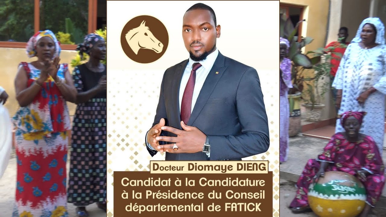 Docteur Diomaye DIENG Candidat a la Présidence du Conseil Départemental ...