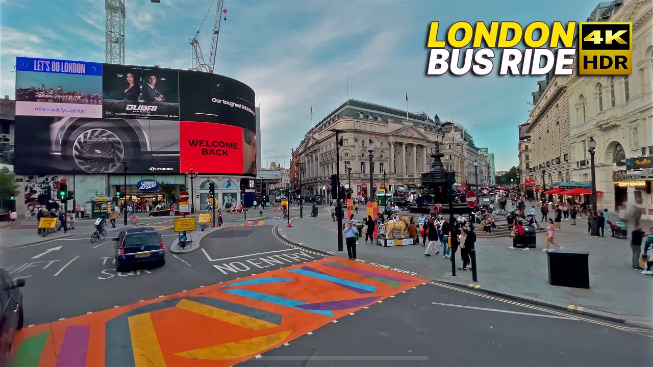 LONDON Bus Ride 🇬🇧- Route 6 - A bus journey from Northwest London to ...
