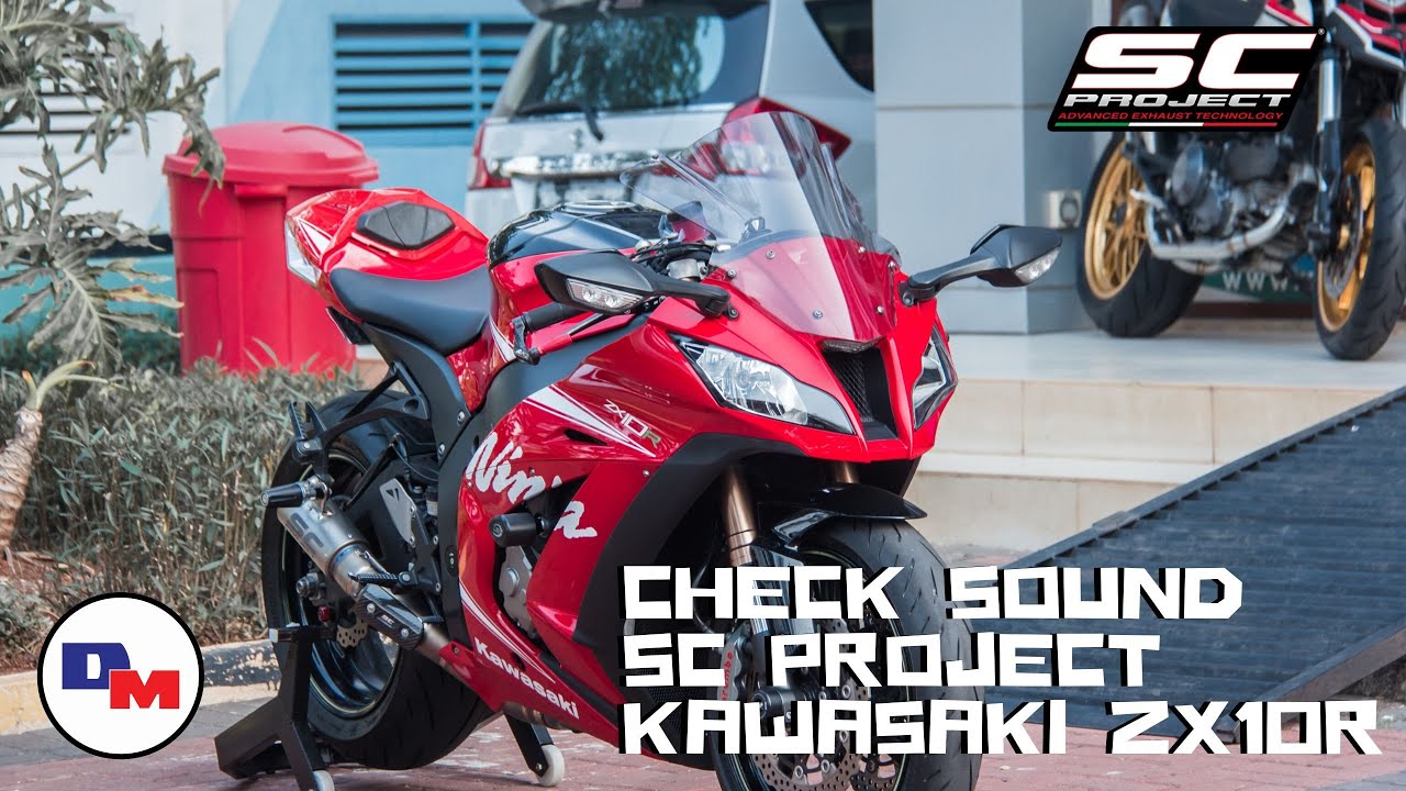 Suara SC Project CR-T di Kawasaki Ninja ZX10R | DuniaMotor.com - YouTube