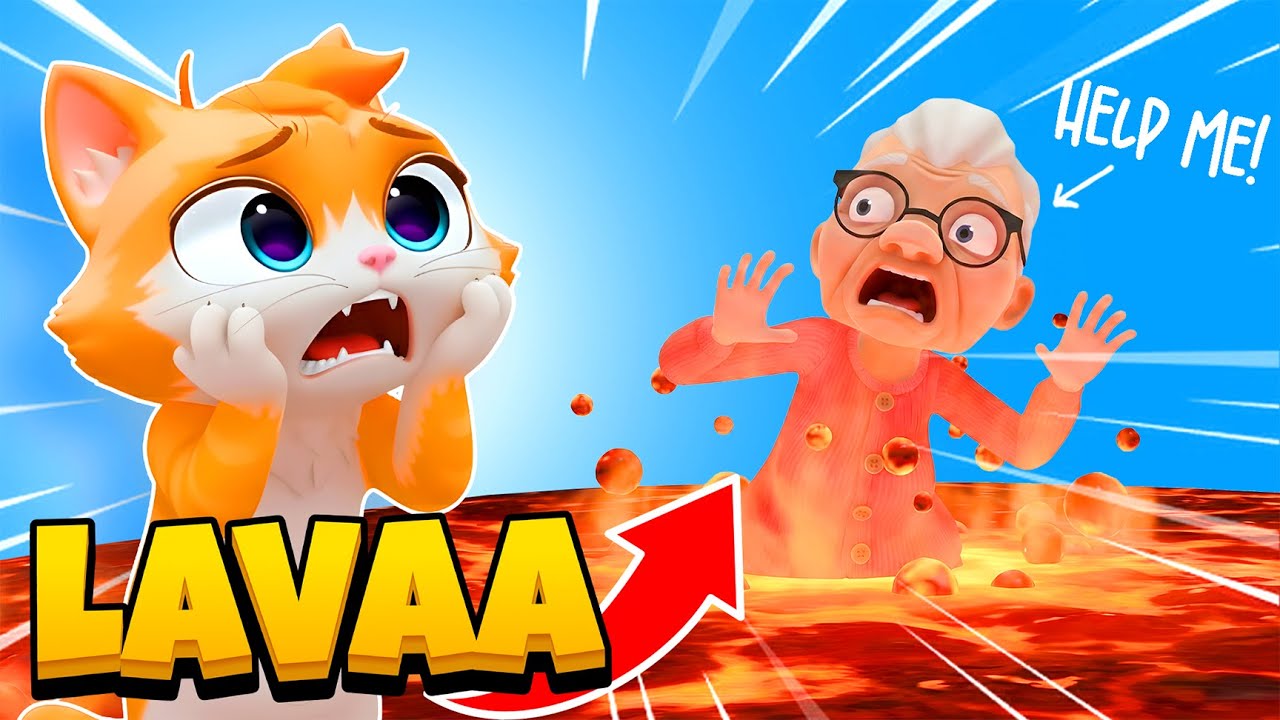 THE FLOOR IS LAVA! - YouTube
